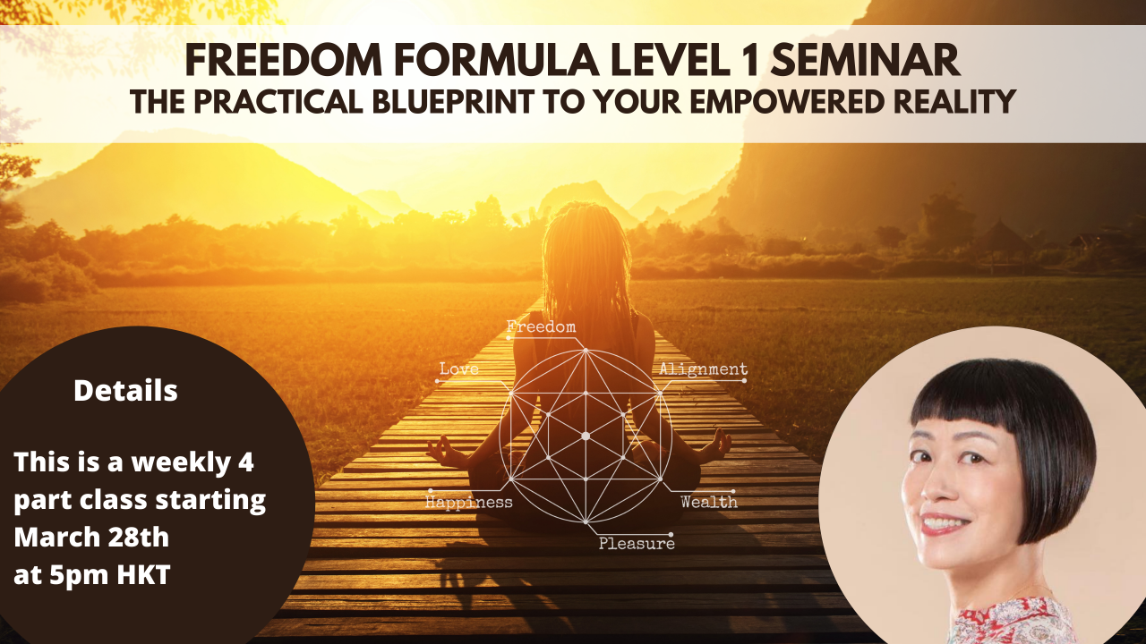 Freedom Formula Level 1 with Jovy Wan [English / HKT Timezone] – The ...