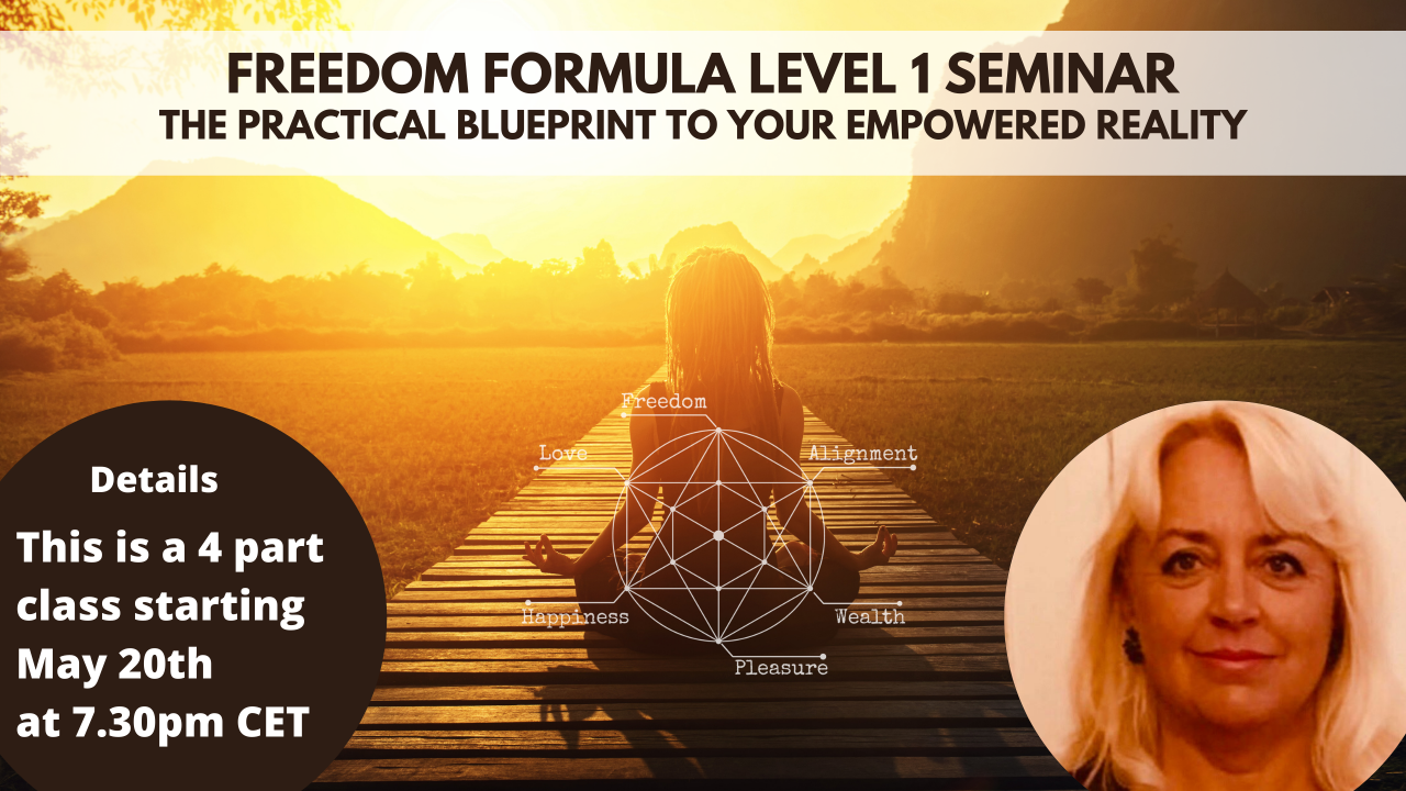 Freedom Formula Level 1 with Caroline Stevenson [English / CET Timezone ...